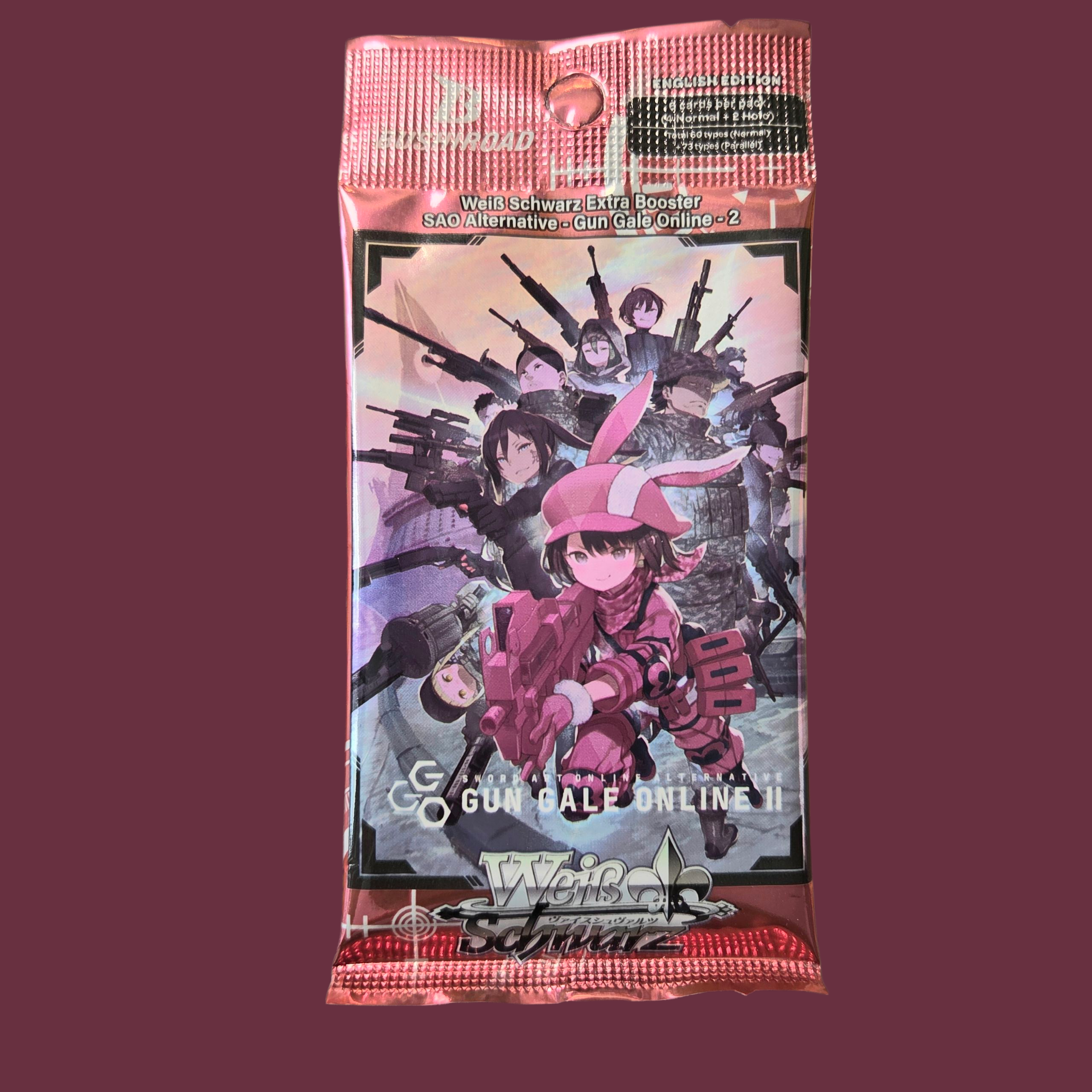 Weiss Schwarz Extra Booster - Gun Gale Online 2 – Lakeof_Rage